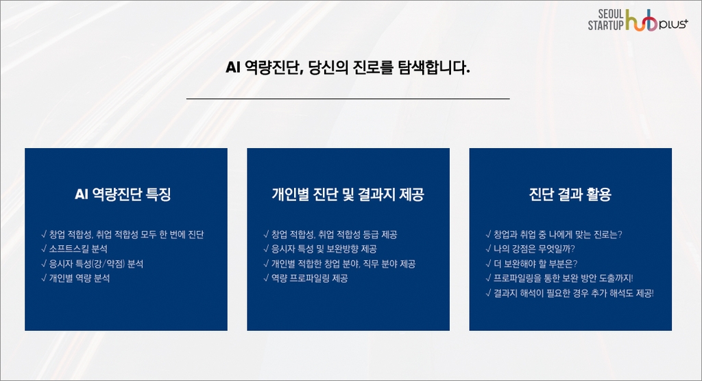 제네시스랩-서울산업진흥원, 예비 창업가에 무료 AI 역량진단 - 나무뉴스