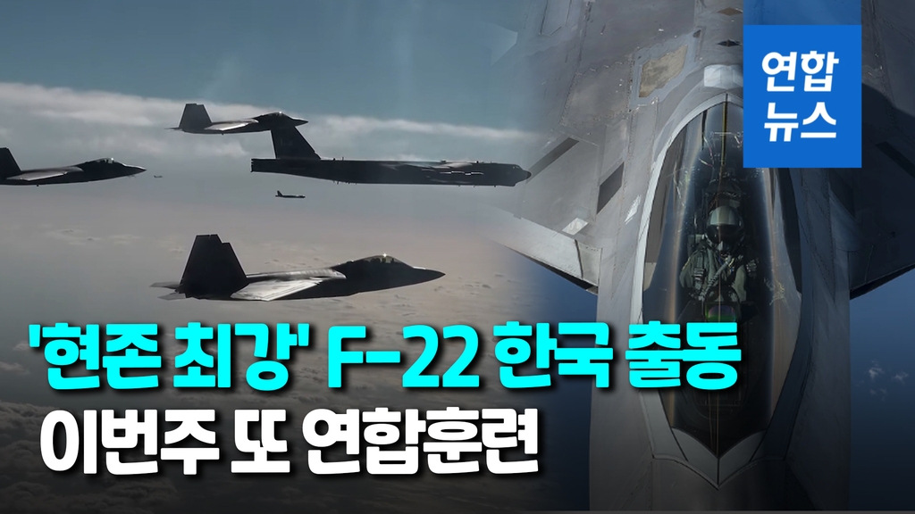 [영상] 미 F-22·B-52H 한반도 전개…한미 연합훈련 실시 - 나무뉴스