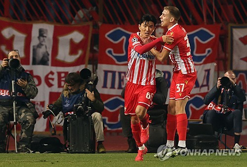 황인범, '지구 최강' 맨시티 혼냈다! UCL 데뷔골 쾅!…1골 1AS+최고 평점 - 나무뉴스