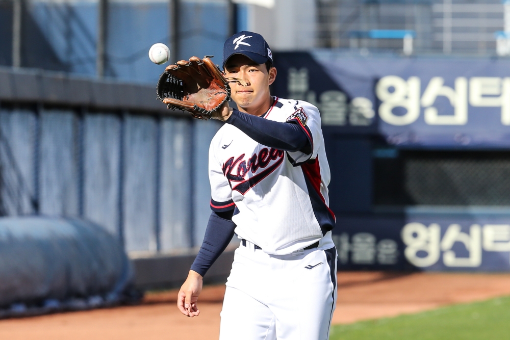 '데뷔 3년 차에 첫 태극마크' 키움 김휘집 "기량 발전시킬 수 있는 시간 될 것" [APBC] - 나무뉴스