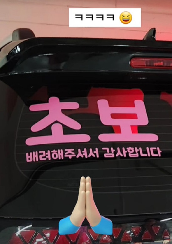 혜림, '핫핑크' 차 공개…"솔직히 외제차 사고 싶었는데" - 나무뉴스