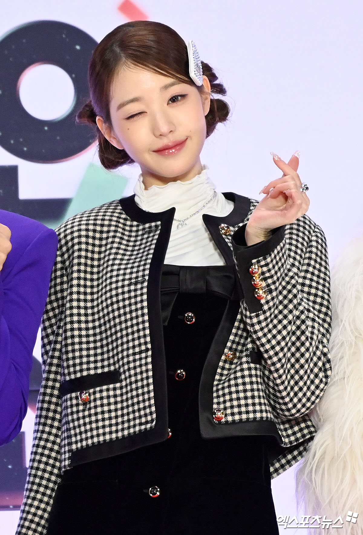 인형의 윙크 아이브 장원영 살짝 설렜어~[엑s Hd화보] 나무뉴스