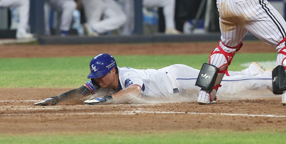 '박동원 역전 만루포+이정용 QS' LG, 삼성 6-3 제압하고 전날 패배 설욕 [대구:스코어] - 나무뉴스